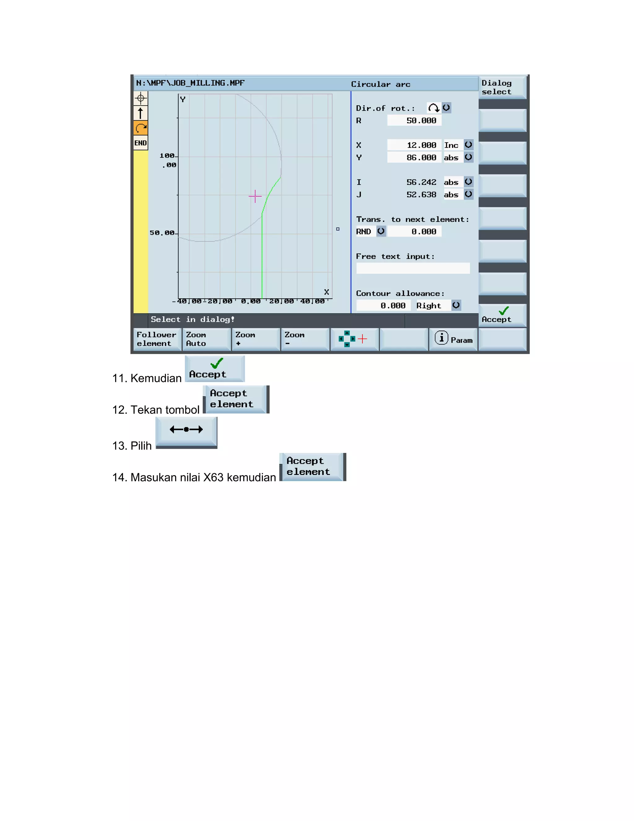 Jobsheet 5 contour milling | PDF