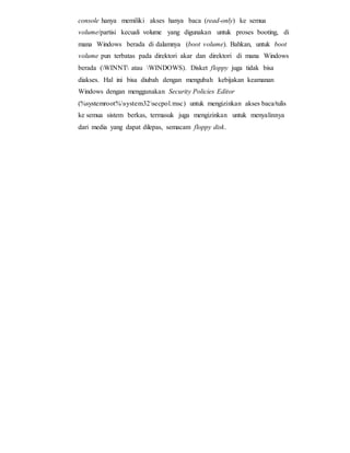 RECOVERY DAN REPAIR WINDOWS 8 / 7 / XP | DOCX