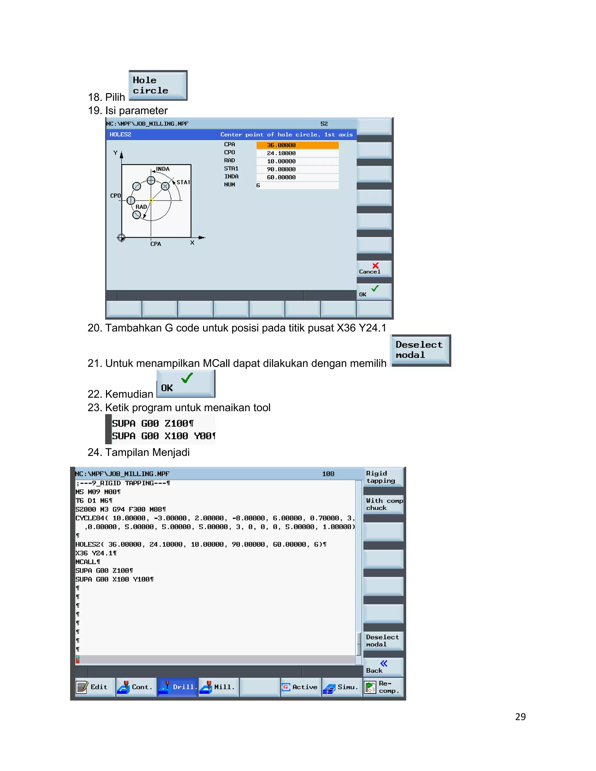 Jobsheet 8 rigid tapping | PDF