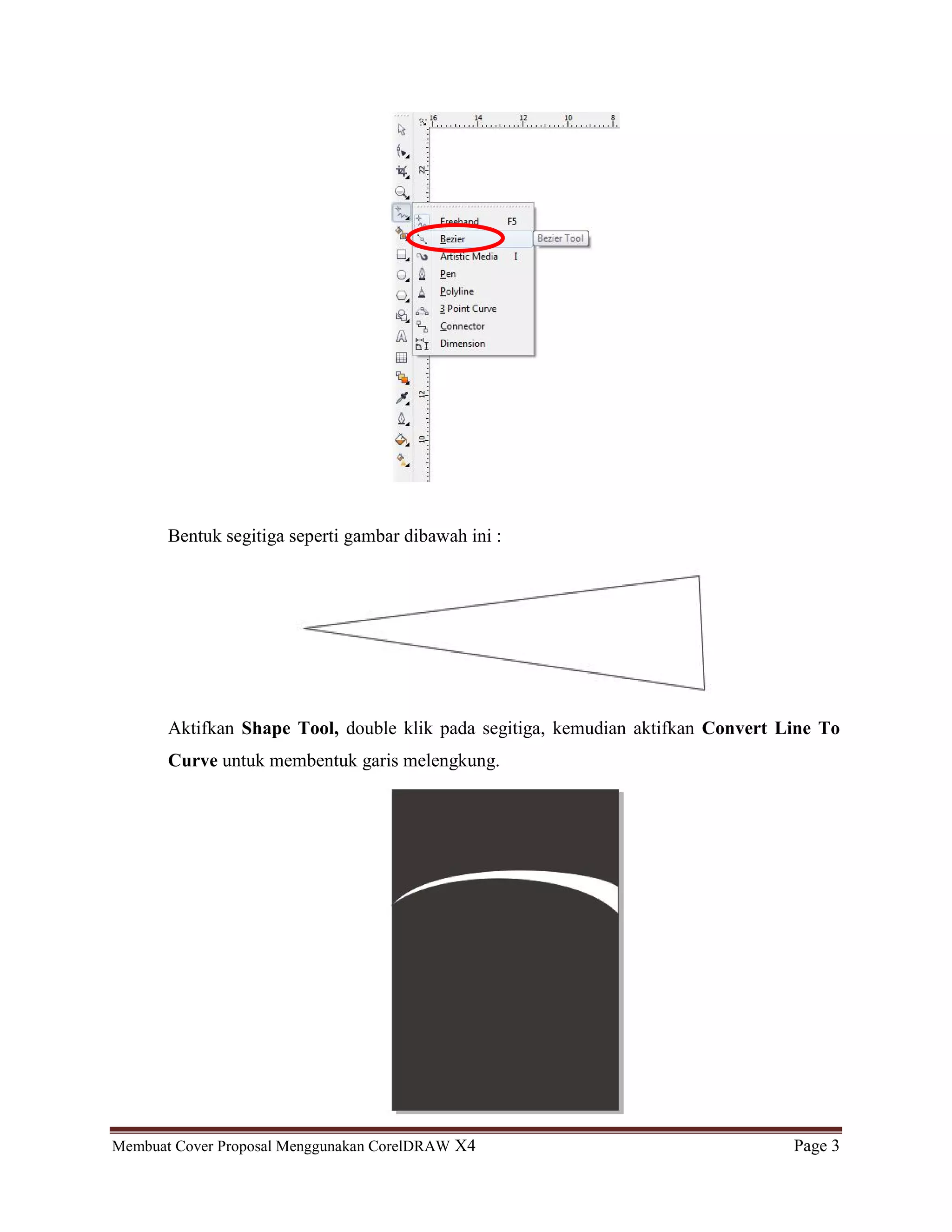 Tutorial Membuat Cover Proposal Menarik Menggunakan CorelDRAW | PDF