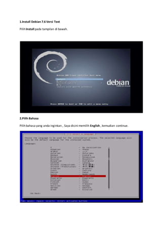 Install Debian 7.6 | PDF