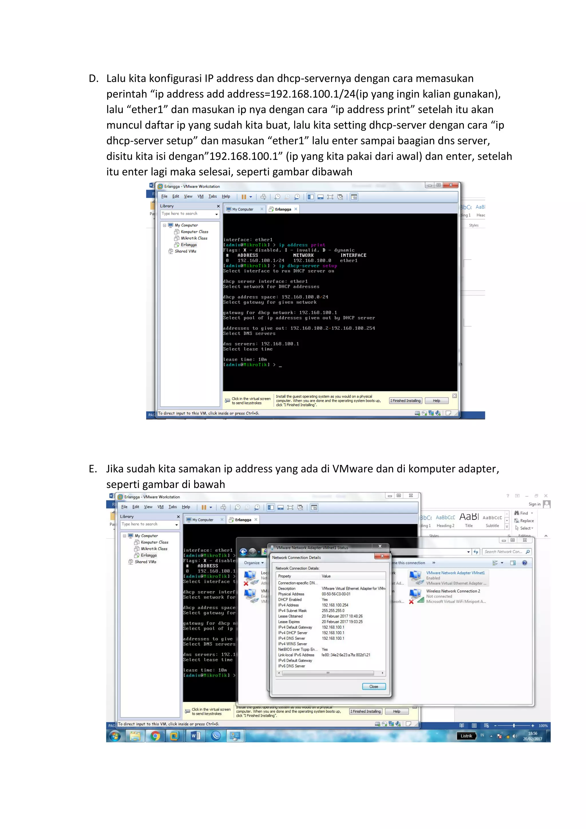 Jobsheet hotspot mikrotik | PDF