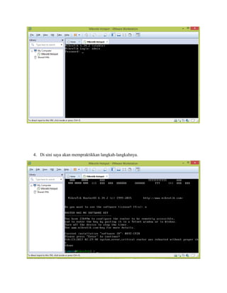 Jobsheet hotspot mikrotik m.adib z | PDF