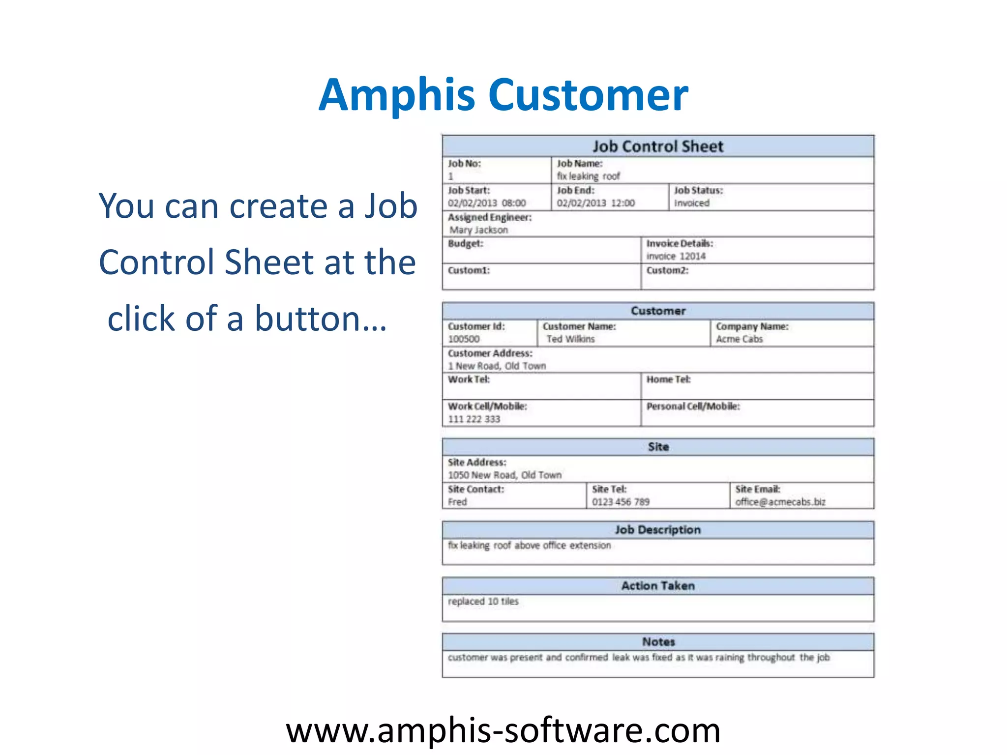 Job Sheet software | PPT