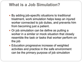 Job simulation | PPTX