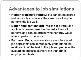 Job simulation | PPTX