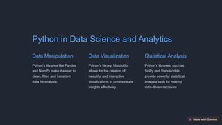 Python Programming Careers | PPT