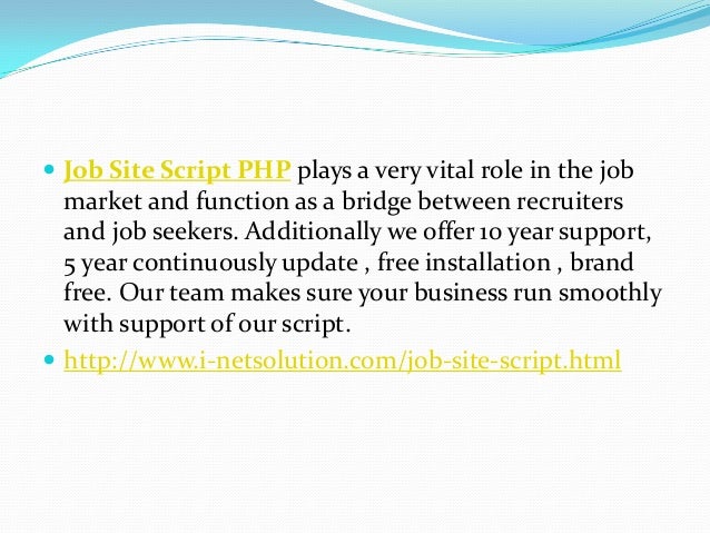Job Site Script Readymade Jobsite Script Php Jobsite Script