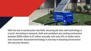 Job Site Security in San Antonio: Trends to Watch in 2024 | PDF