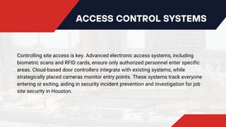 Job Site Security in San Antonio: Trends to Watch in 2024 | PDF