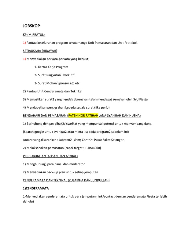 Jobskop forum intelek | PDF