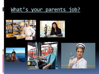 Jobs and occupations year 9 | PPTX