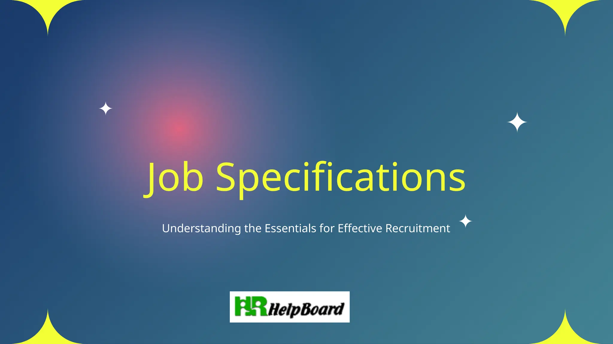 Job Spec, Job Specification in Human Resource Management | PPTX