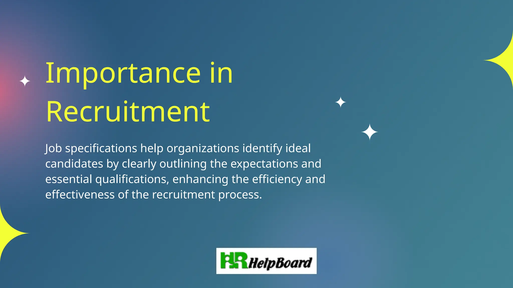 Job Spec, Job Specification in Human Resource Management | PPTX