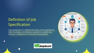 Job Spec, Job Specification in Human Resource Management | PPTX