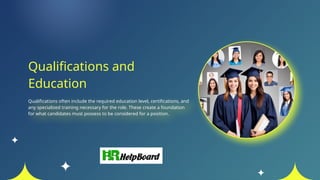 Job Spec, Job Specification in Human Resource Management | PPTX