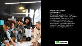 Job Specification Definition in Human Resource Management | PPT | Free ...