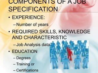Job Specification | PPT