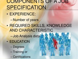Job specification | PDF