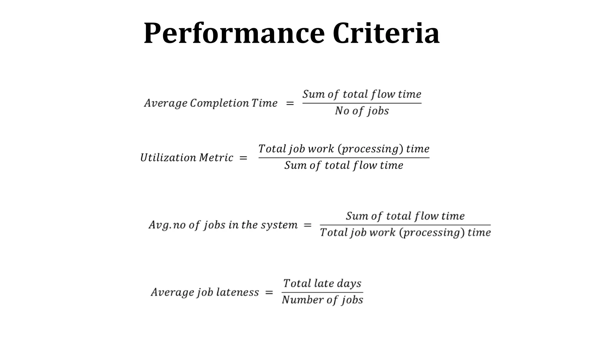 Jobs Sequencing with Priority Rules.pptx