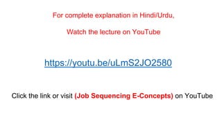 Jobs Sequencing with Priority Rules.pptx