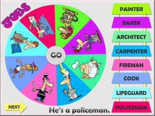 Jobs spin the wheel | PPT