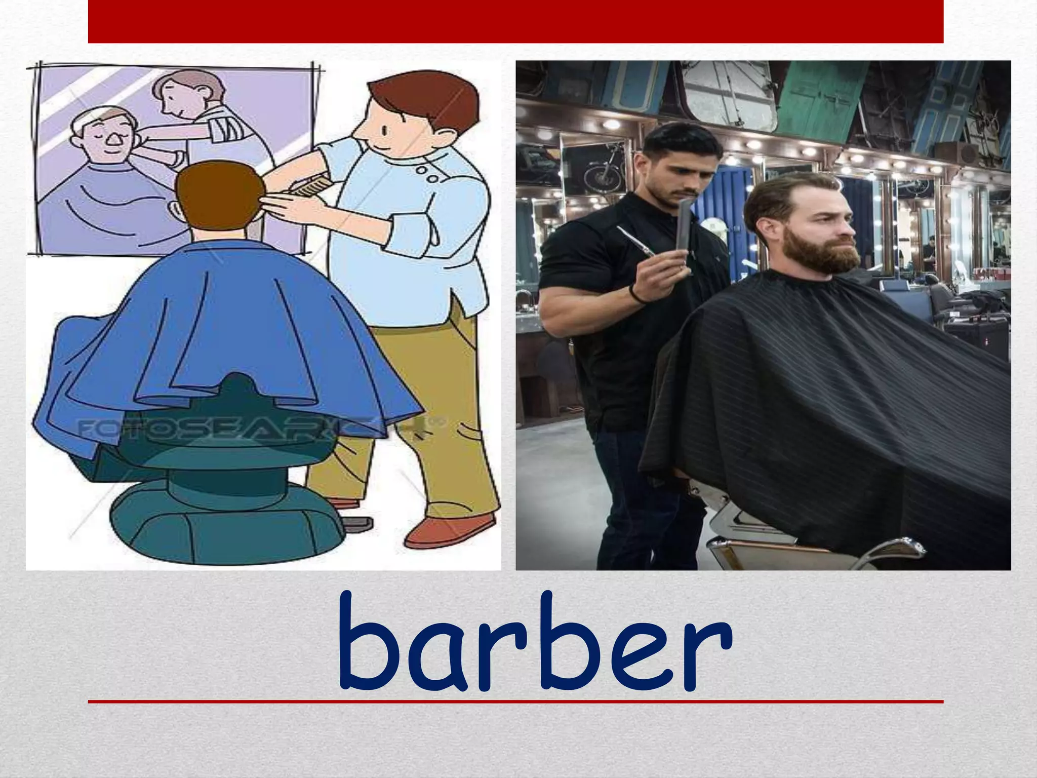 Jobs that end in -er | PPTX