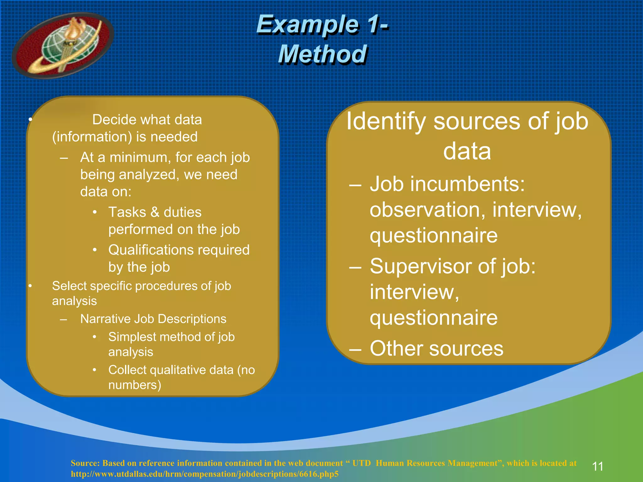 Job & task analysis | PDF