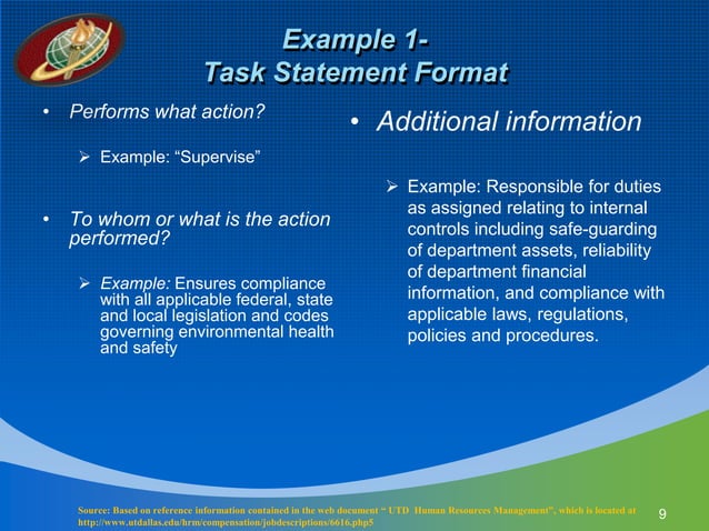 Job & task analysis | PDF | Resume Writing and Advice | Job Search