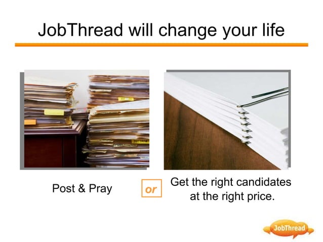 Job Thread Presentation Webex | PPT