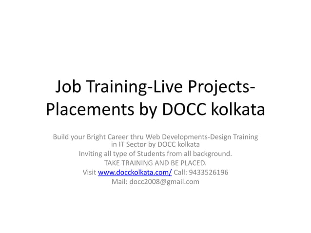 Internship Based On Php My Sql Wordpress Code Ignitor Android Ios Dev Java Coreandadvanced Web 