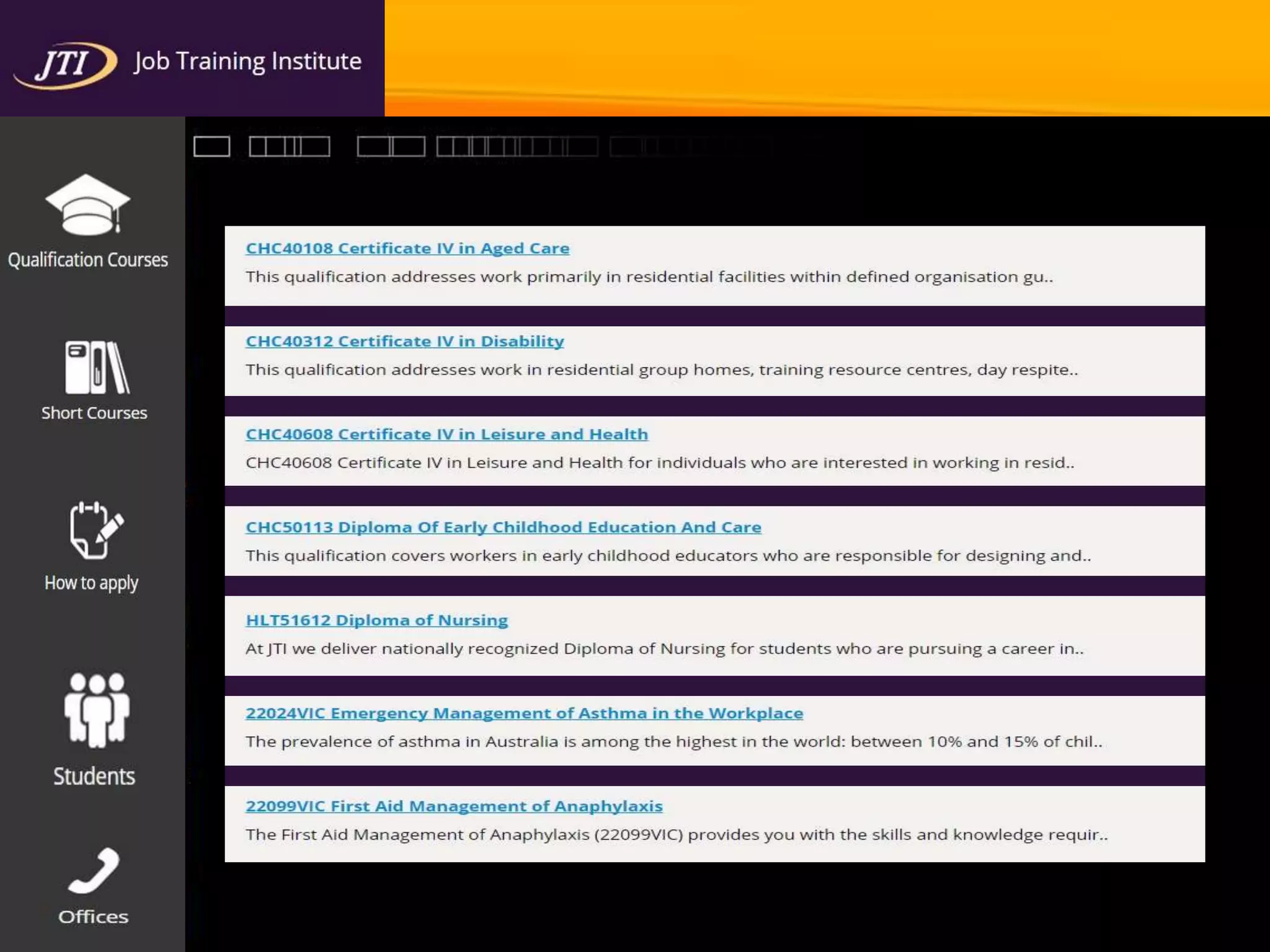 Job Training Institute Australia | PPT