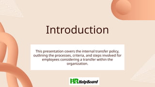 Job Transfer Definition, Job Transfer in HRM | PPTX