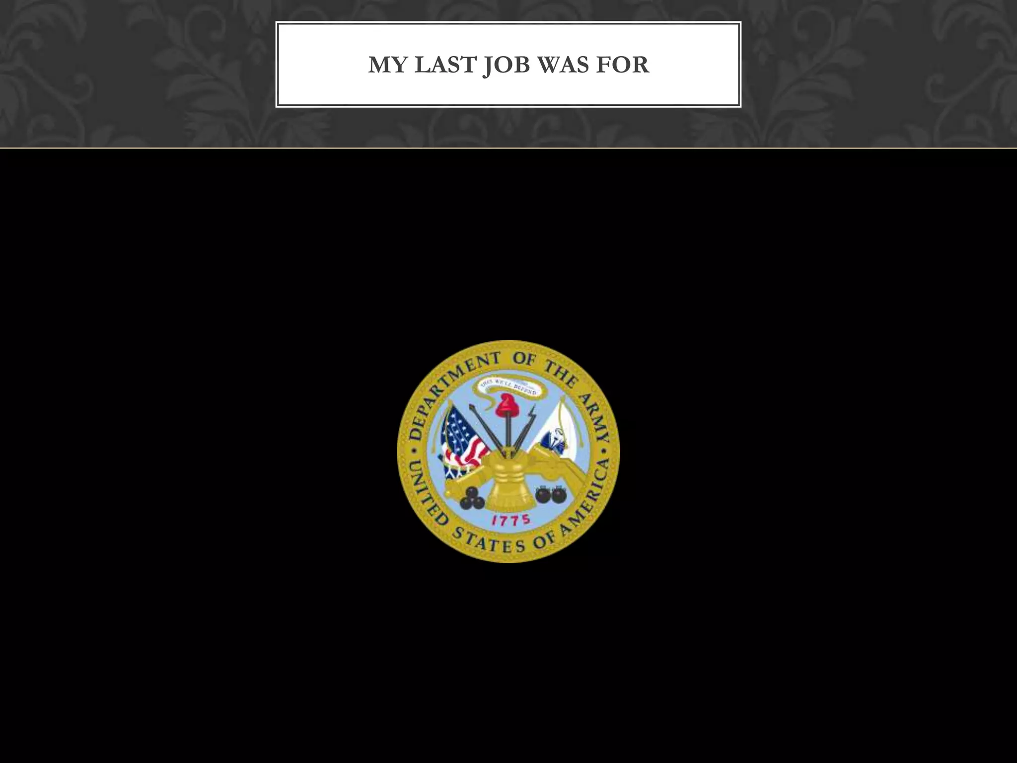 Job wanted | PPTX