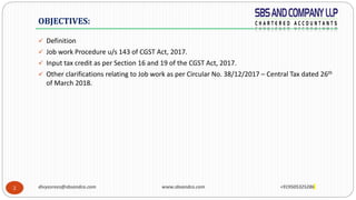 JOBWORK Under GST | PDF