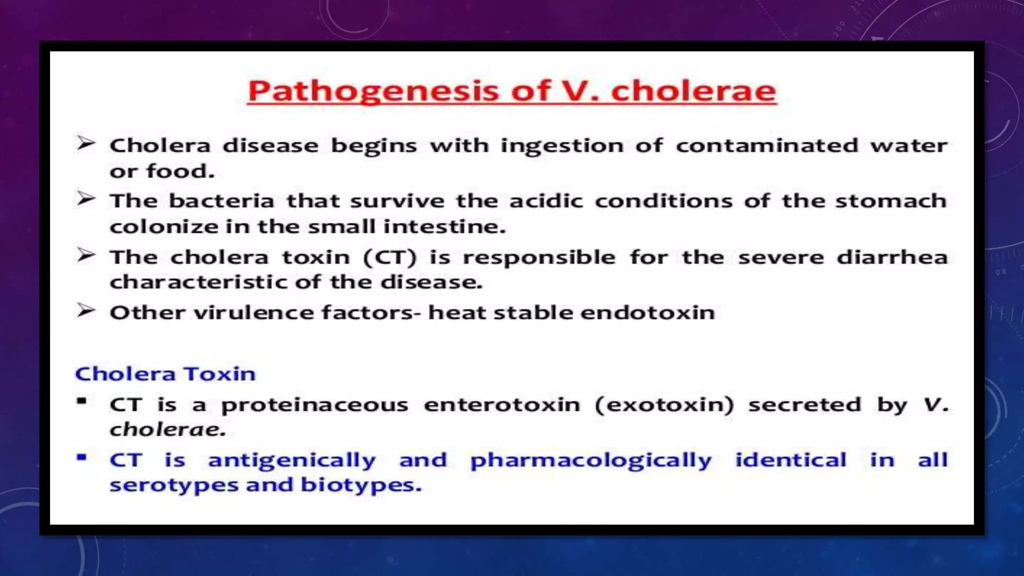 structure and function of cholera toxin | PPTX