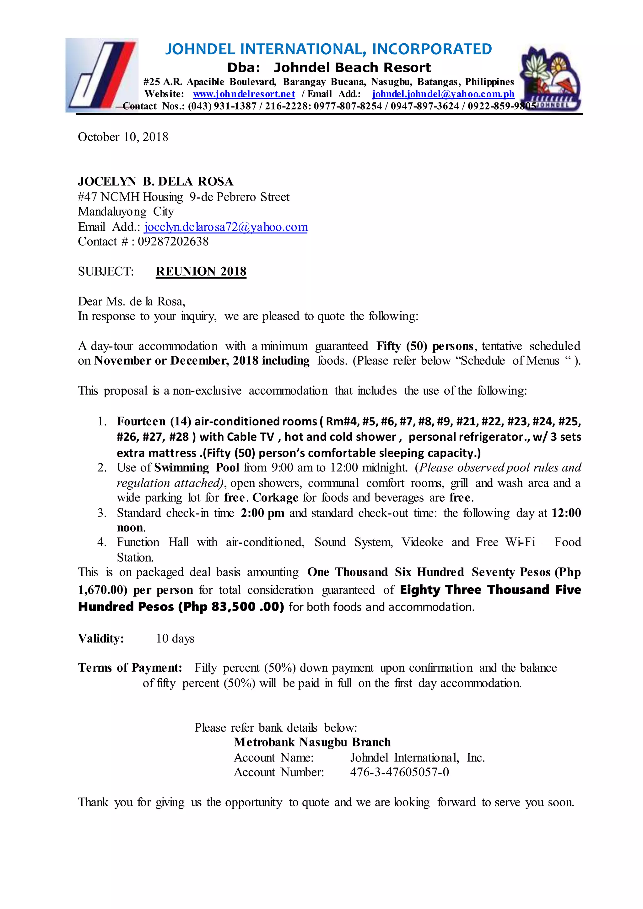 Jocelyn dela rosa | DOCX