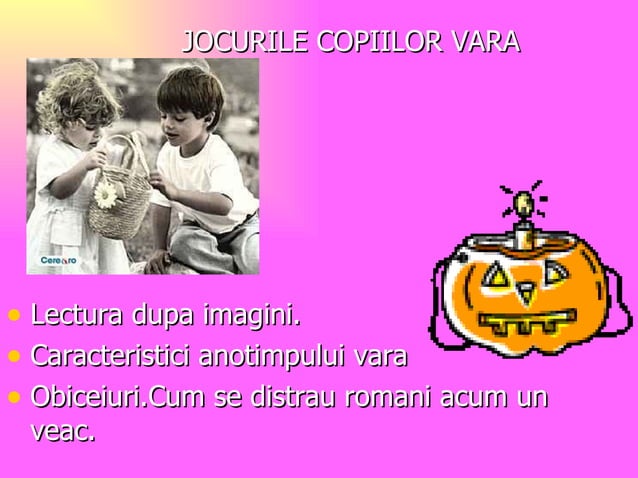 Jocurile Copiilor Vara1 | PPS