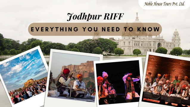 Jodhpur RIFF everything you need to know. | PPT