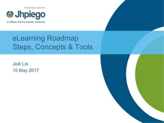 eLearning Roadmap ICT4D Conference 2017 | PPTX
