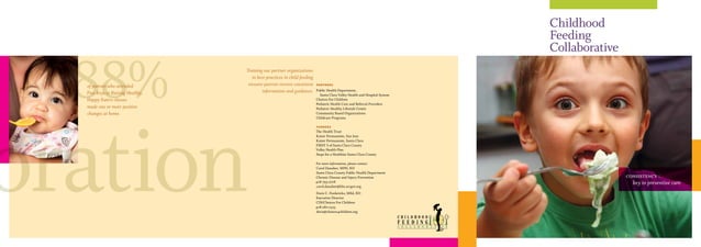 Brochure: Childhood Feeding Collaborative | PDF | Daycare and Pre ...