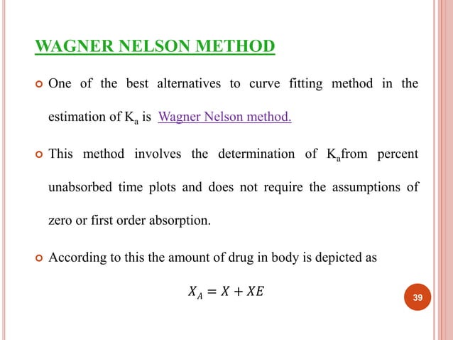 Compartment Modelling | PPTX | Chemistry | Science