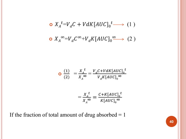 Compartment Modelling | PPTX | Chemistry | Science