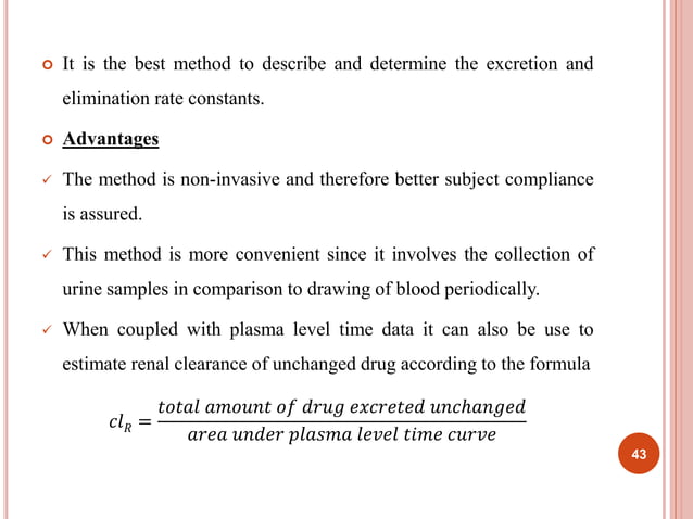 Compartment Modelling | PPTX | Chemistry | Science