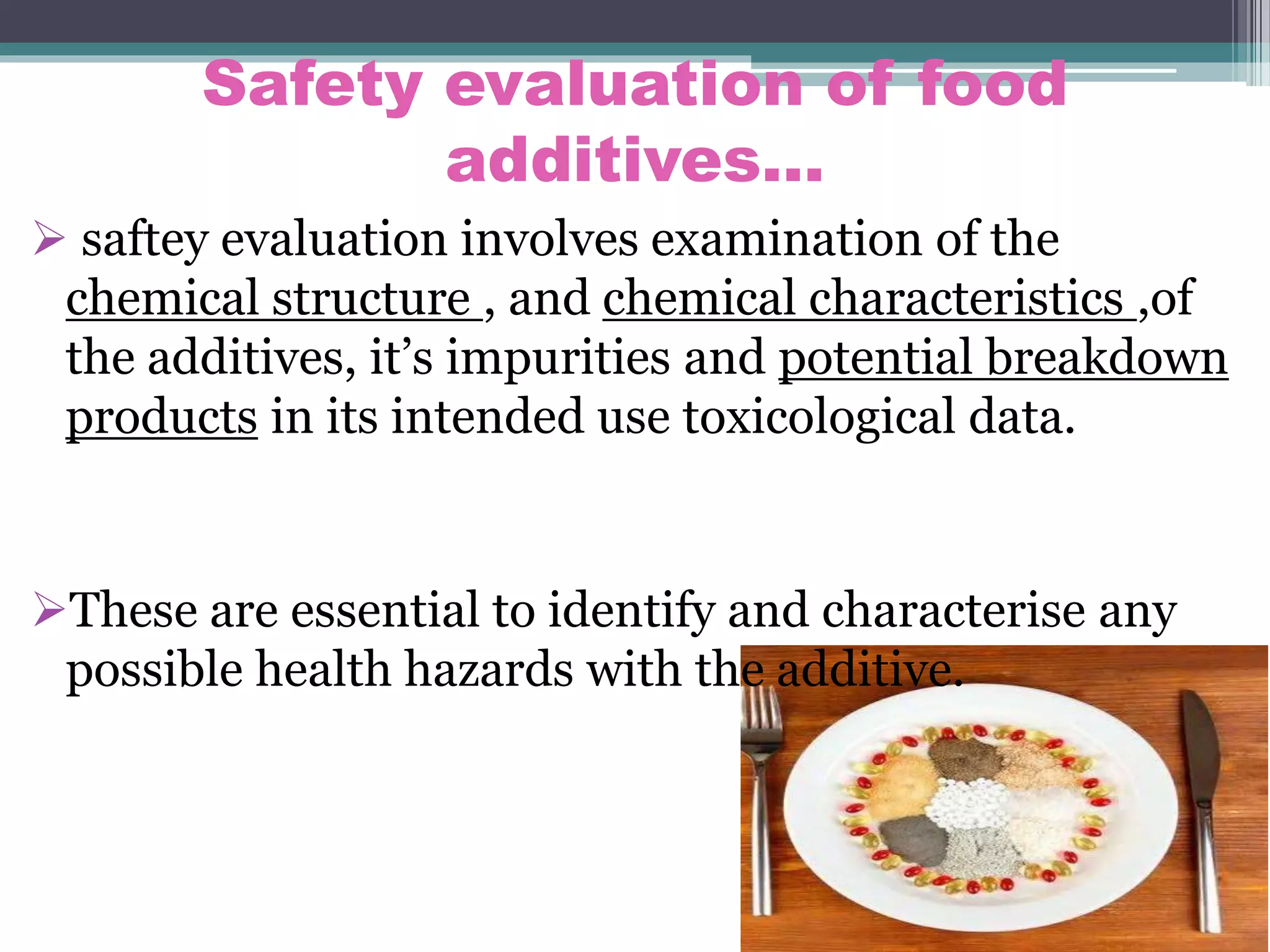 food additive regulations | PPTX