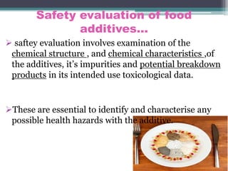 food additive regulations | PPTX