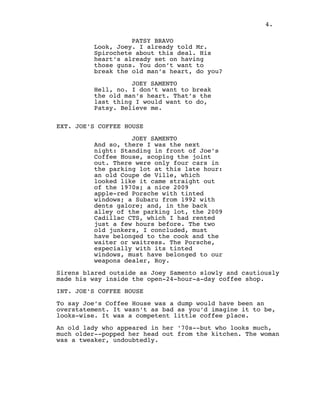 Joe's Coffee House - Screenplay | PDF
