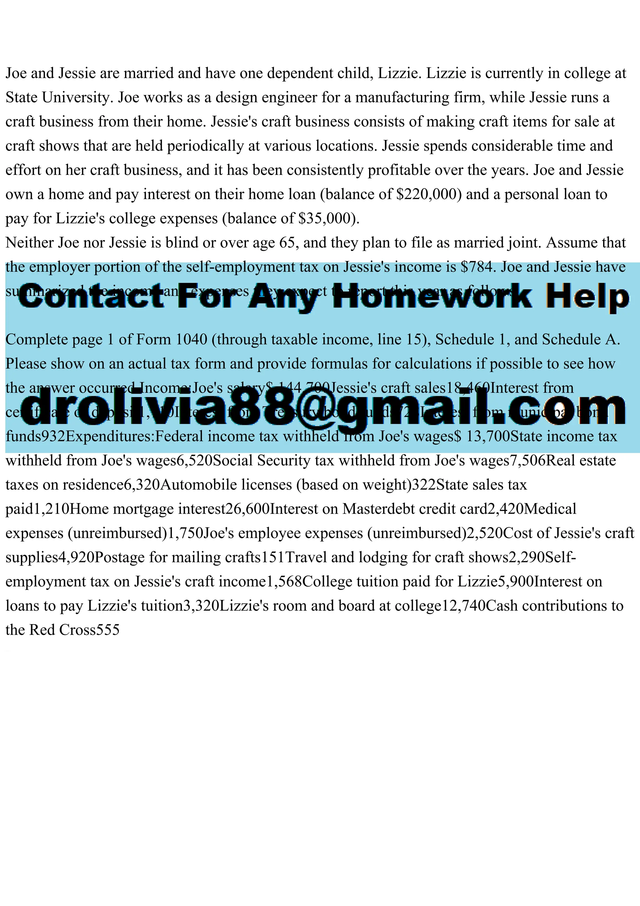 Joe and Jessie are married and have one dependent child, Lizzie. L.pdf