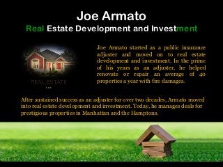 Joe Armato Nationwide Contracting and Consulting, Inc.