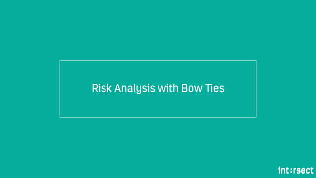 Data Driven Risk Management | PPT